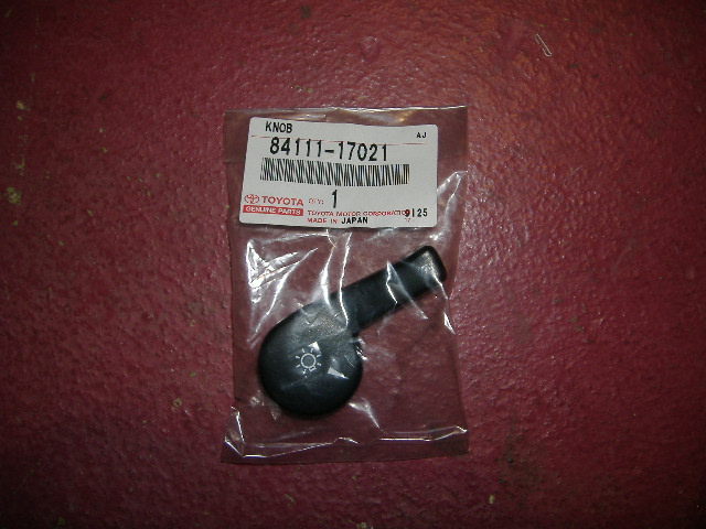 MKI MR2 Headlamp Control Knob, Twos R Us